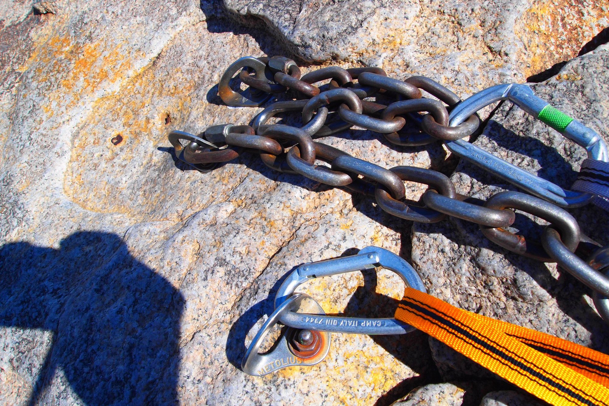 Top rope anchors for Cryptic.