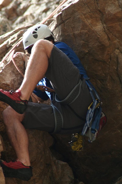 Jake Werner...1st attempt on top rope