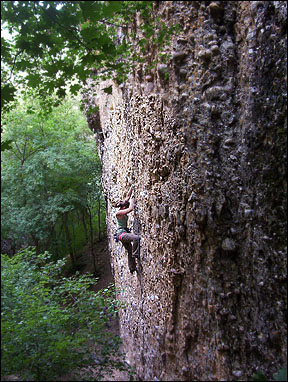 Rock Climbing in West Wall, Maple Canyon