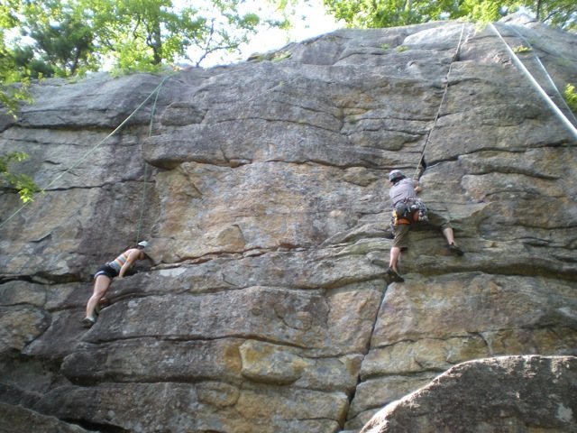 Rock Climb The Flake, The Gunks
