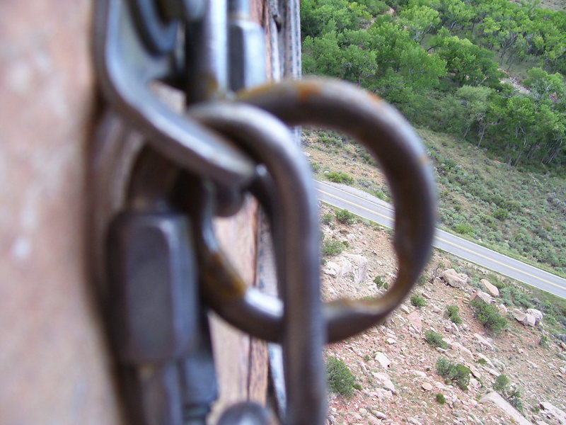 sport climbing anchors.