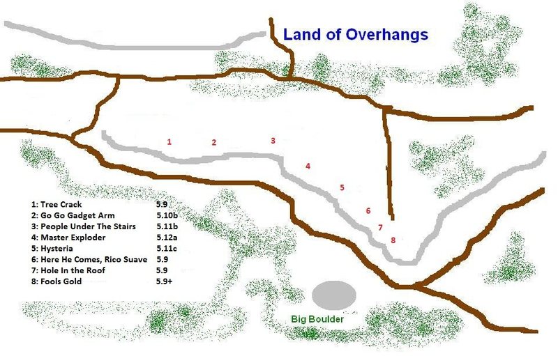 Rock Climbing in The Land of Overhangs, Lakes Region