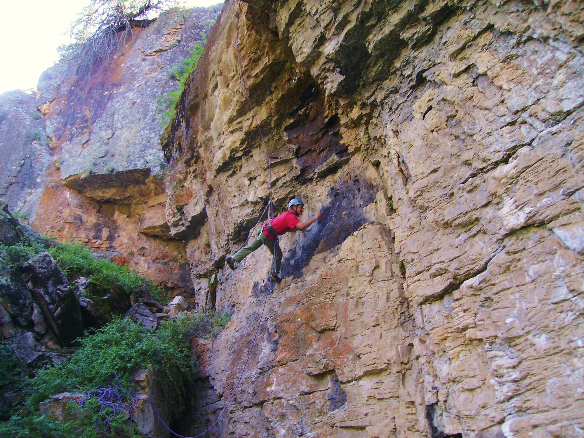 Rich Strang fighting the war on choss. This section is cleaned up and ...