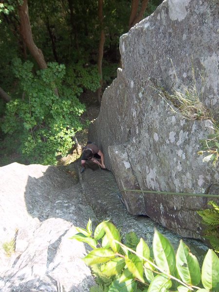 Rock Climb Pillar, Adirondacks