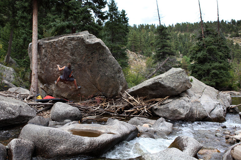 Climb Cage Free, Boulder Canyon