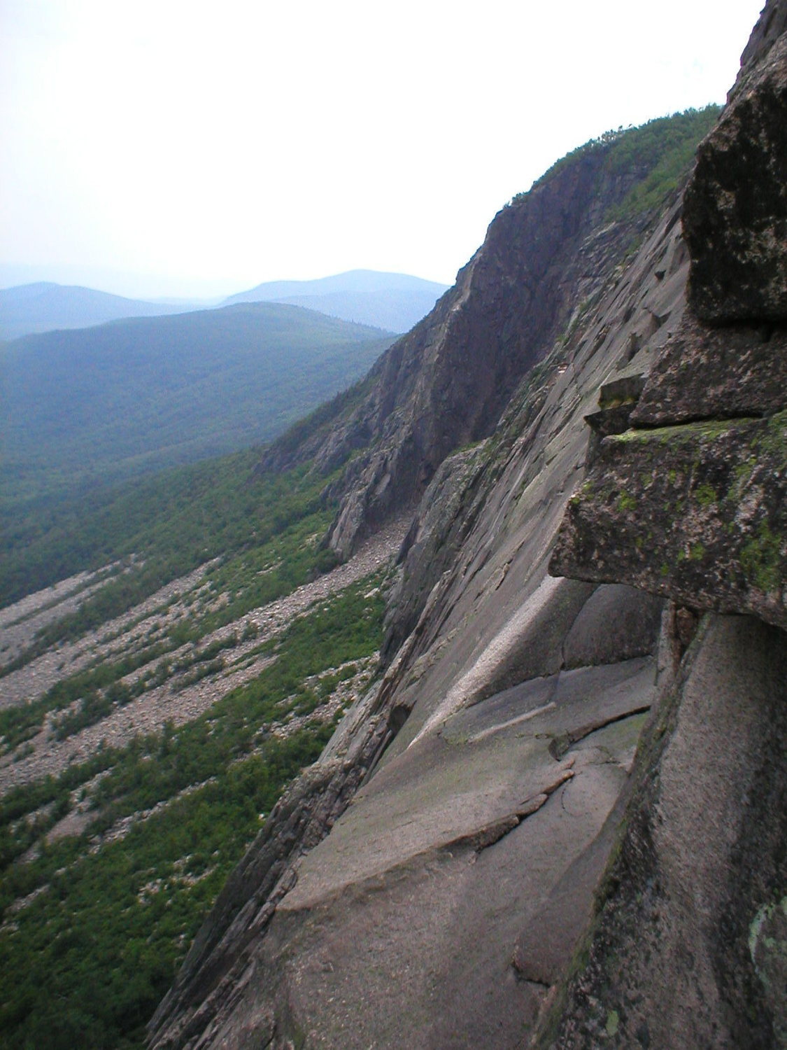 View from above Triangular roof, looking twords the Whitney Gilman Ridge