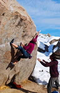 Climb Iron Man Traverse, Sierra Eastside