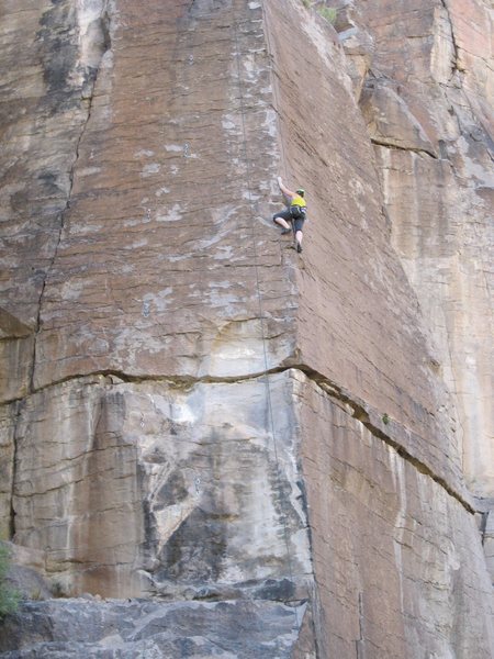 Rock Climbing in The Pyramid (a.k.a. Midway Area), Southern Nevada