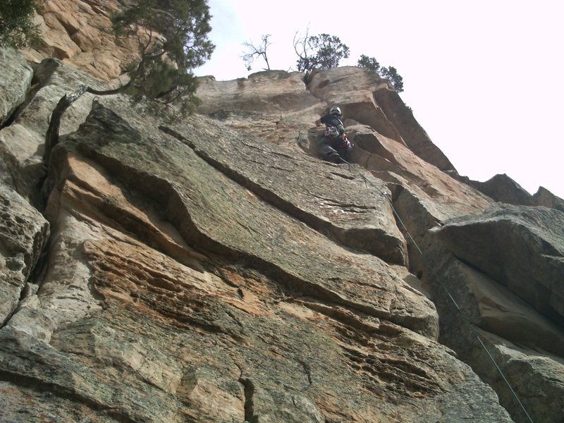 Rock Climb Yosemite Crack, Durango