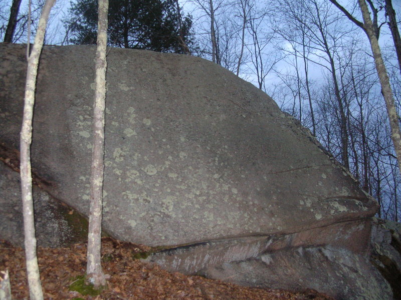 Bouldering in Sensational Slab, Arcadia Management Area