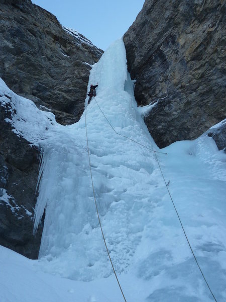 Last pitch of The Professor Falls, December 22, 2011.