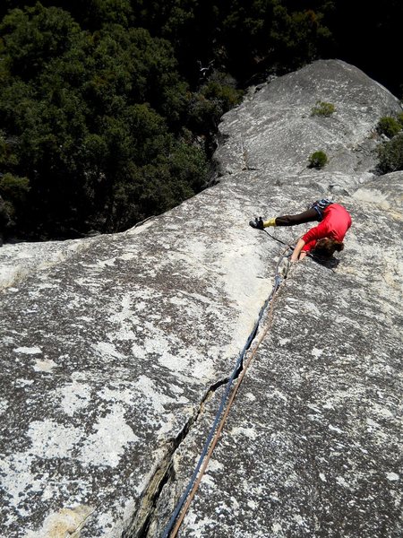 Rock Climb Arches Terrace Direct, Yosemite National Park