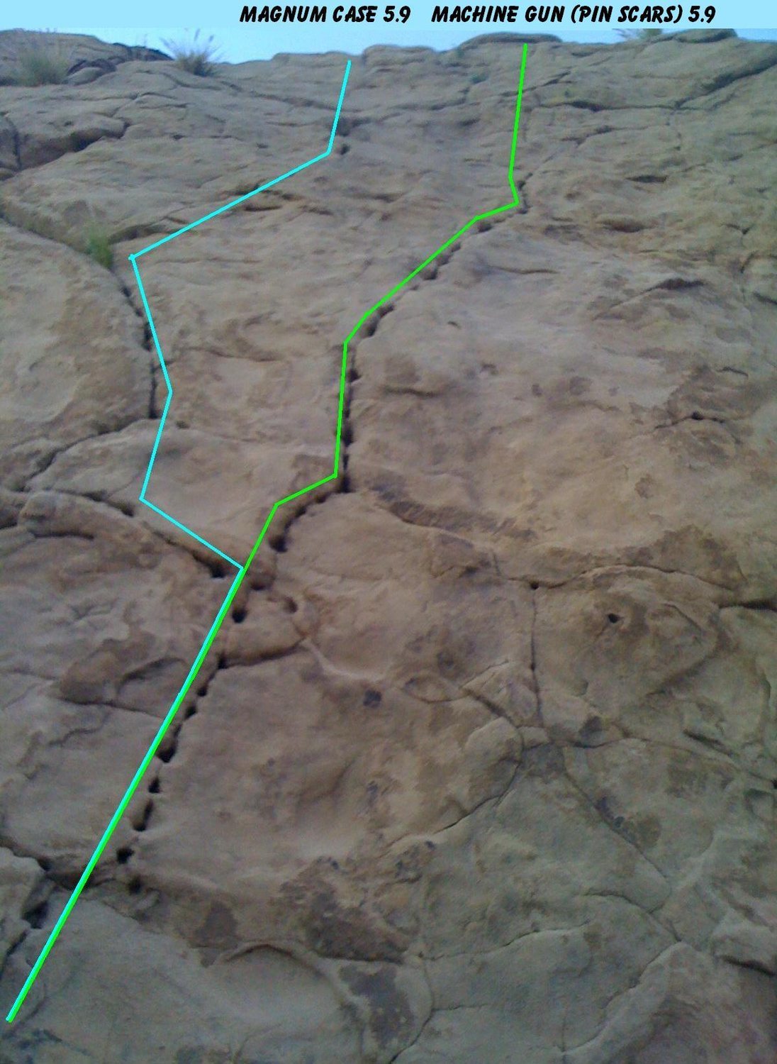 Machine Gun aka Pin Scars on the right