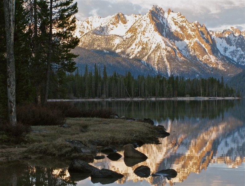 the Grand Mogul from Redfish Lake
