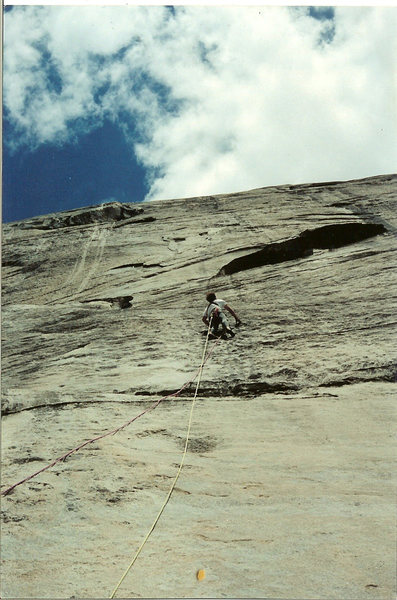 Courtright reservoir, Power Dome, Mike Fogarty Running it out!