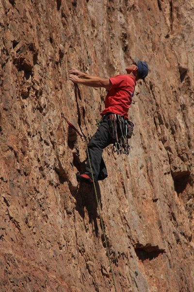 EFR 70 feet up with 70 to go on I Laughed I Cried It Was Better Than Jacks