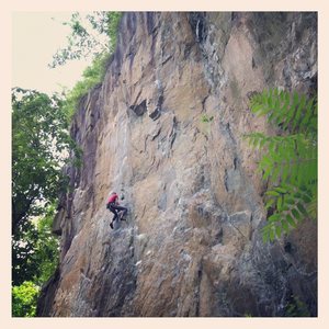 Rock Climbing in Big Wall, Birdsboro Quarry