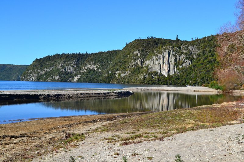 Rock Climbing in Whanganui Bay, North Island