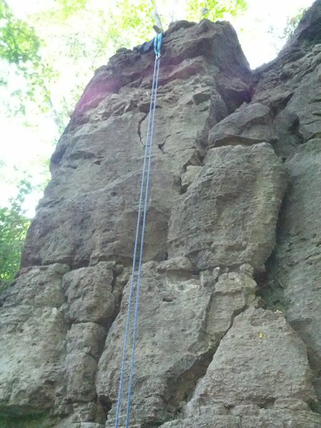 Rock Climb Pink Middle, Southwest Ohio