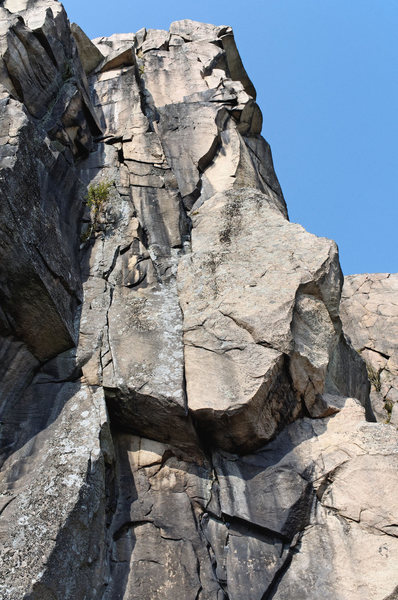 Tor Line from the talus field.