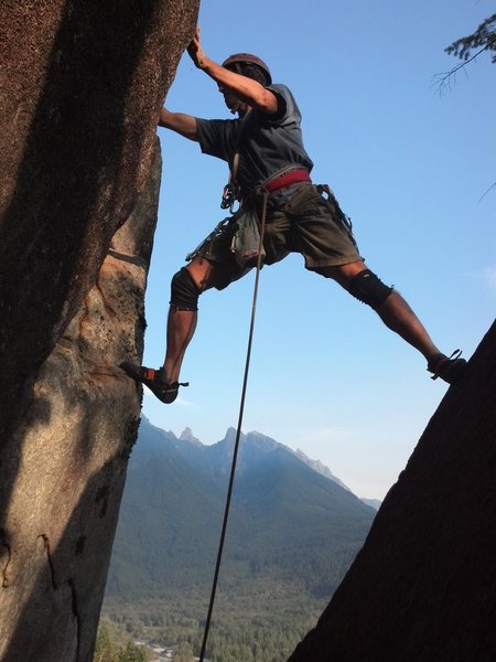 Scenic and fun climbing at Lookout Point (start of HITAGA route).