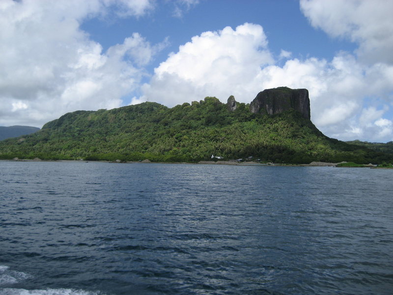 Sokehs Island, Pohnpei, FSM. Sokehs Ridge, Adam's Apple, The Spire and ...