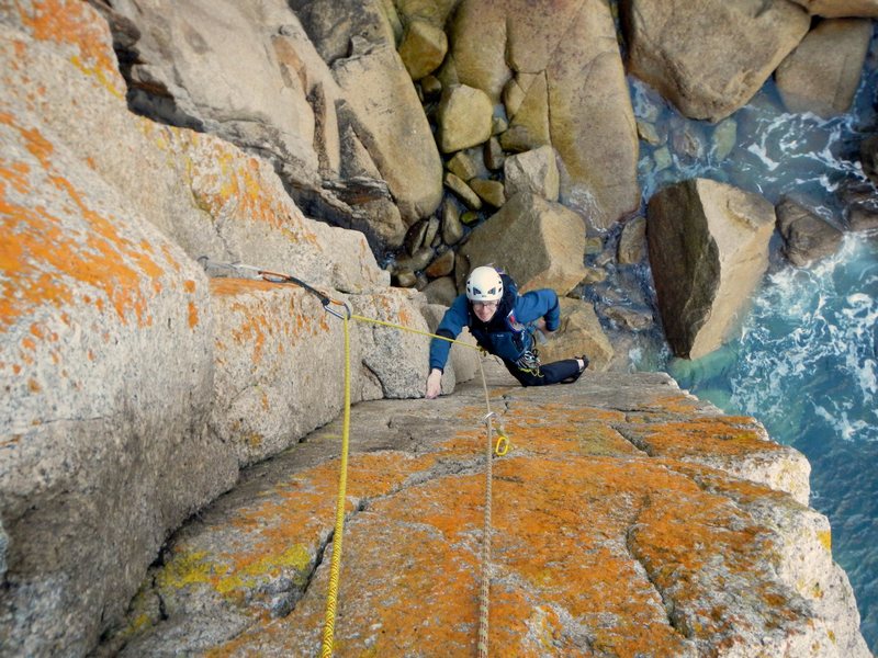 Rock Climbing in The Flying Buttress Area, United Kingdom