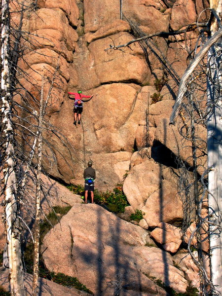 Rock Climb Raspberry Topping, Steamboat Springs