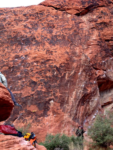 Rock Climb Big Damage, Red Rocks