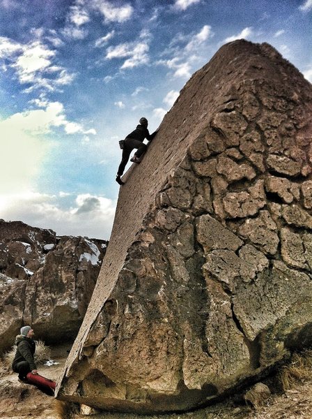 Climb Heavenly Path, Sierra Eastside