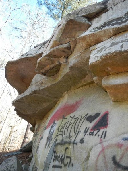 Bouldering in Shaking Rock Block, Shaking Rock