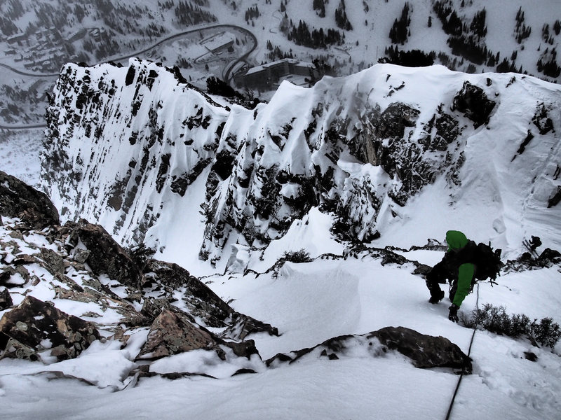 View of one of the best sections of the ridge.