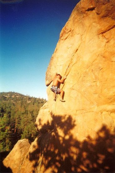 Rock Climb Stake Your Claim, San Bernardino Mountains