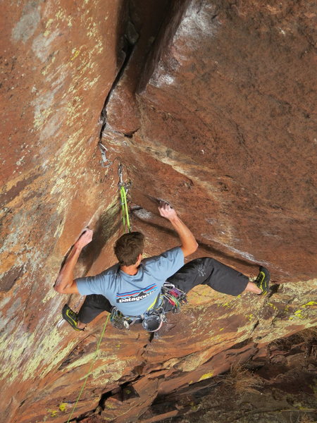 Rock Climb Red Dihedral, Boulder