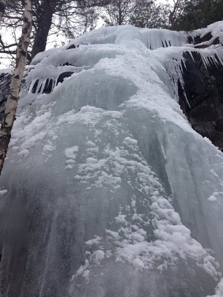 Ice Climbing in Infinity Wall, * NH Ice and Mixed