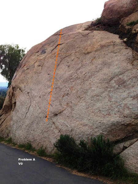 Bouldering in Smooth Slab Wall, Inland Empire