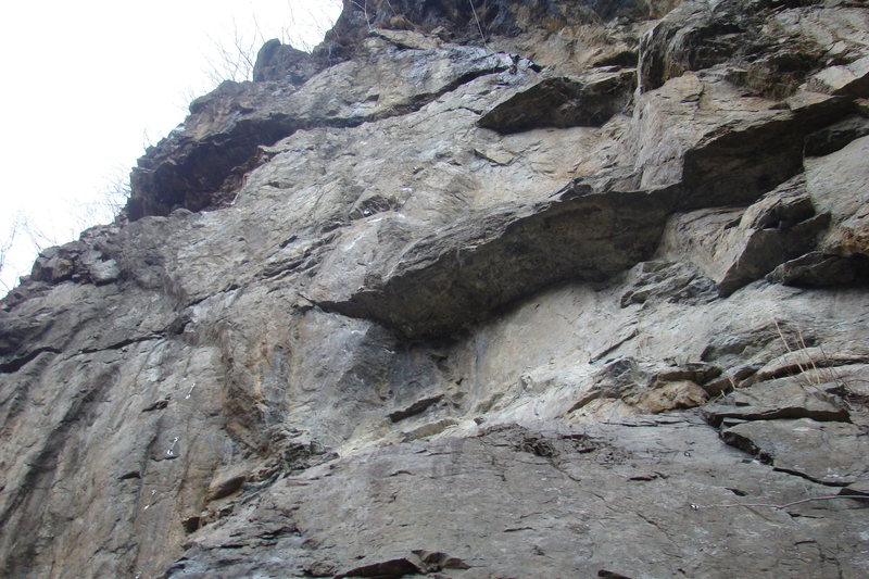 Rock Climb Poised for Peril, Birdsboro Quarry