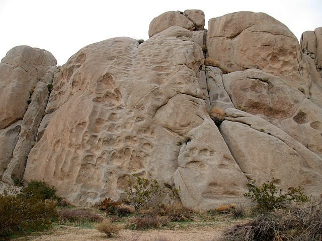 Rock Climbing in Pickpocket Rock, Joshua Tree National Park