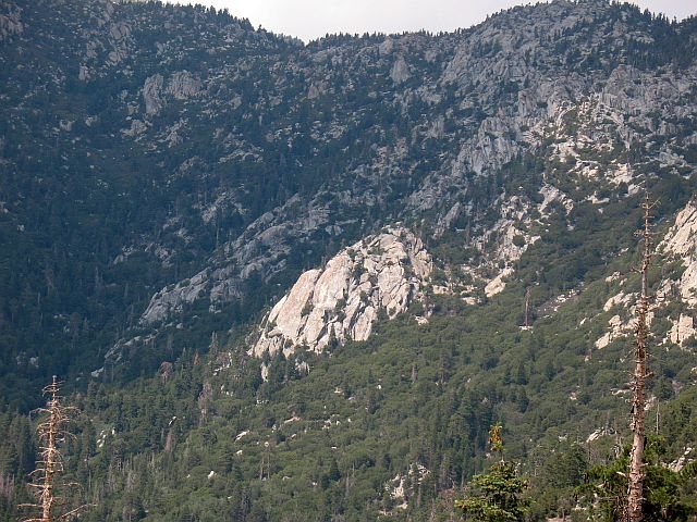 One Hour Rock from Tahquitz Rock, San Jacinto Mountains