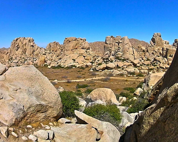 Rock Climbing in Valley of the Moon, San Diego County