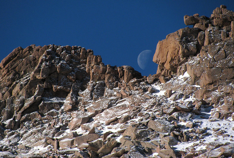 Rock Climbing in North Face/Ridge, RMNP - Rock