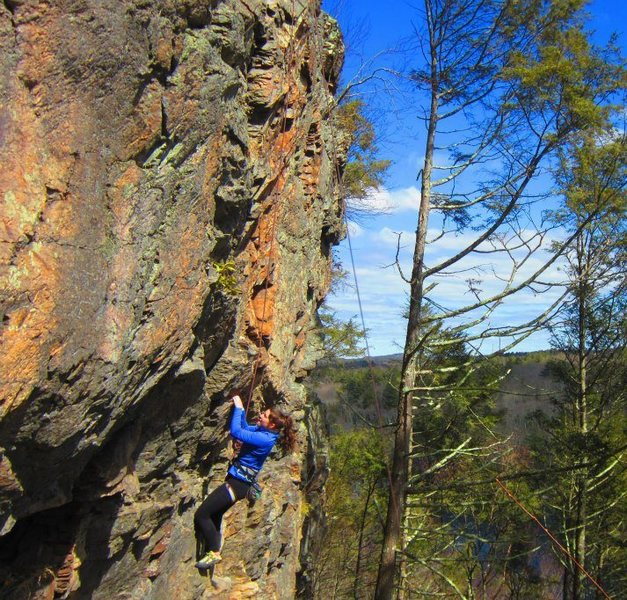 Rock Climbing in Ross Rocks, Eastern Highlands