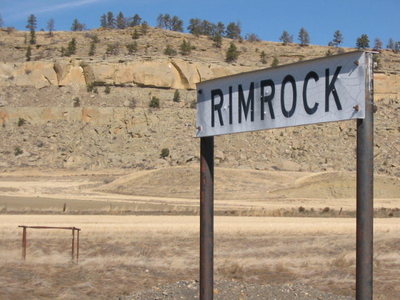 Rock Climbing in Billings Rimrocks, South Central Region