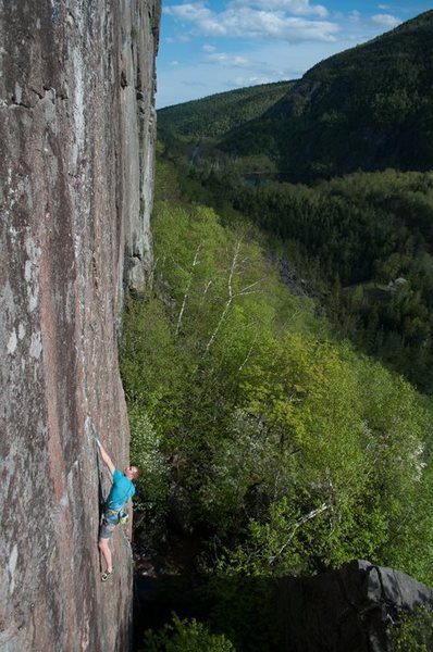 Rock Climb Captain Hooks, Adirondacks