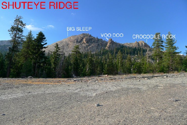 Southern Yosemite/Shuteye Ridge