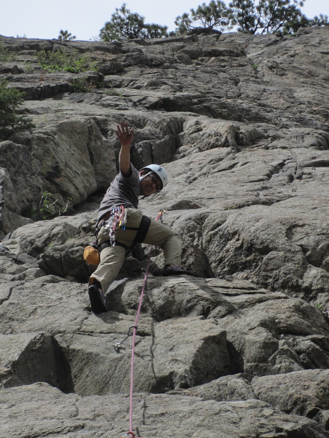...through the fun bulge in the middle of the wall.