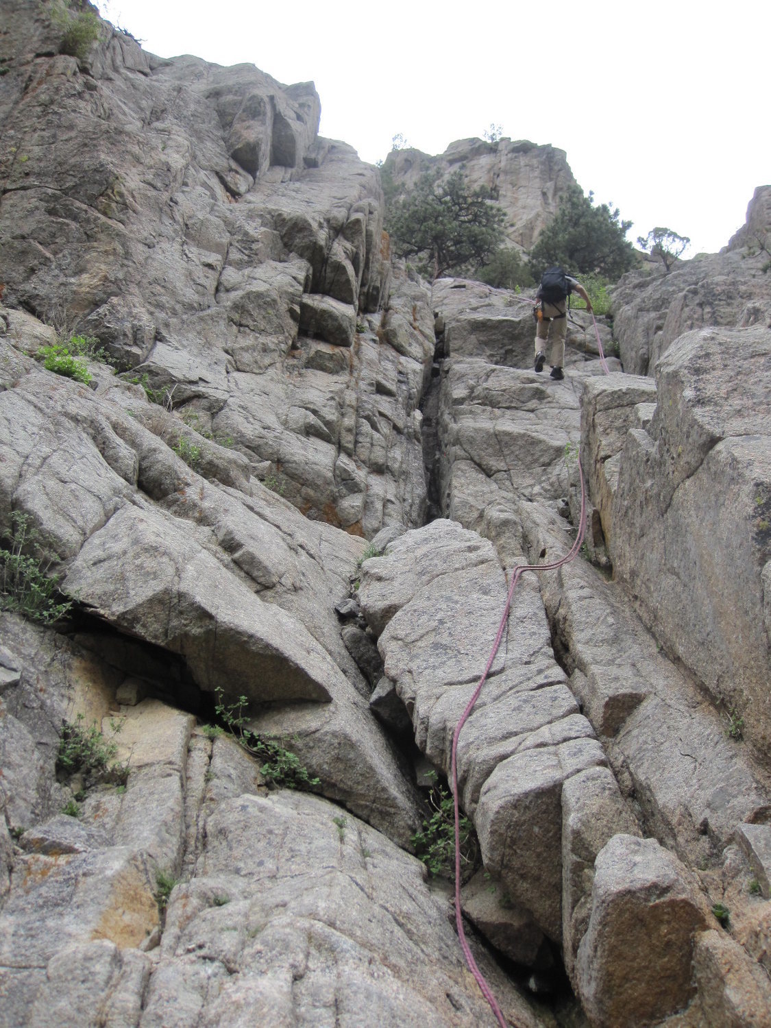 Don't forget that you can rap down from the upper tier!