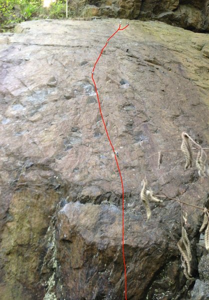 Rock Climb Dancing Nancy, Birdsboro Quarry