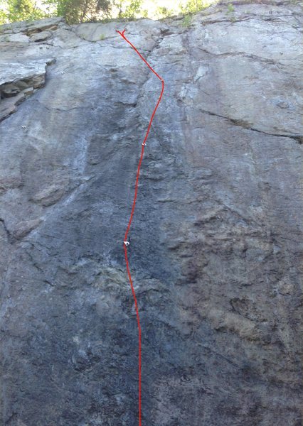 Rock Climb It's a Harder Line, Birdsboro Quarry