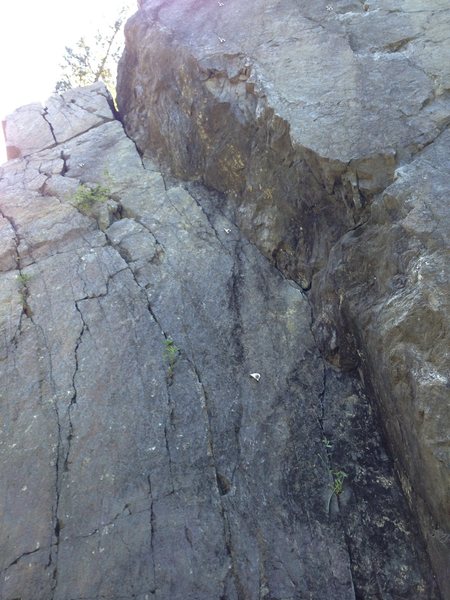 Rock Climb Blind Faith, Birdsboro Quarry